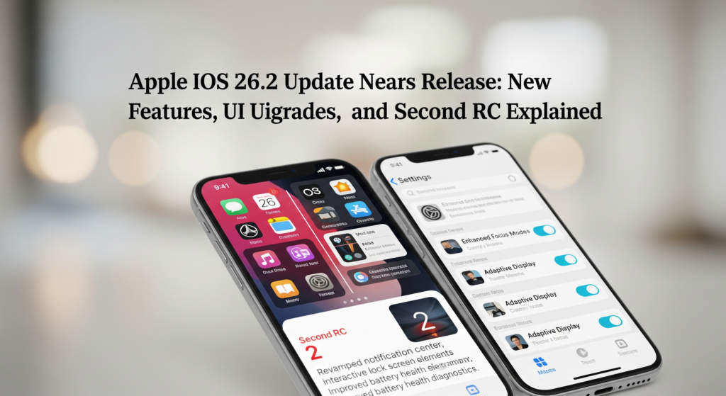 Apple iOS 26.2 Update Nears Release: New Features, UI Upgrades, and ...